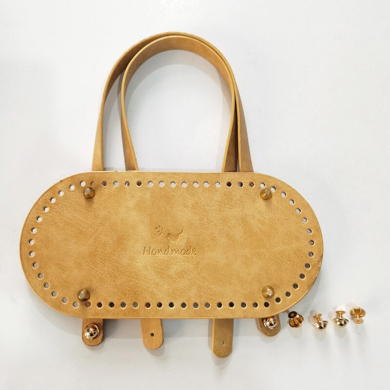 Leather DIY Hand Bag Kit Bags Accessories Bottom W... – Vicedeal