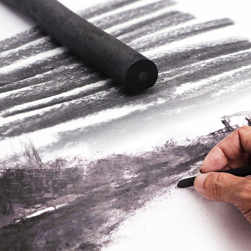 Charcoal Carbon Pen Rod Art Painting Fine Strip Sk... – Vicedeal