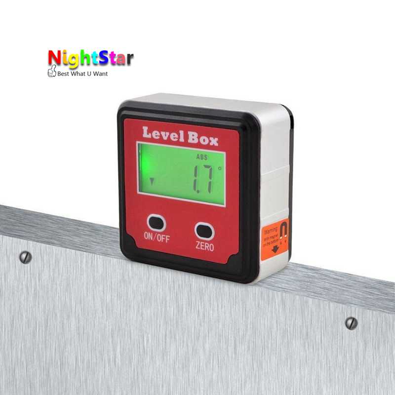Digital Inclinometer Spirit Level Box Protractor A... – Grandado