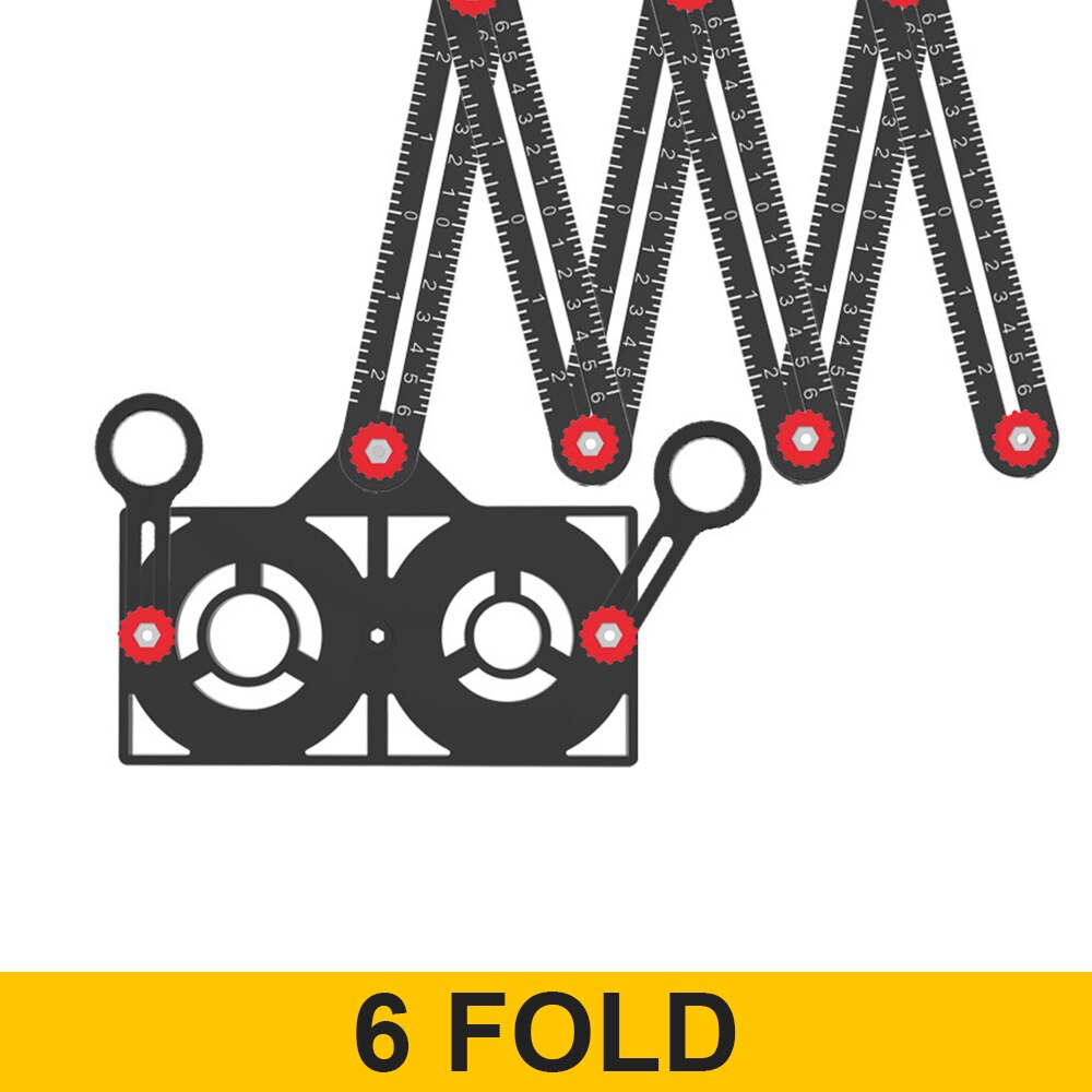 12/9/6 Fold Tile Hole Locator Multi Angle Measurin... – Grandado