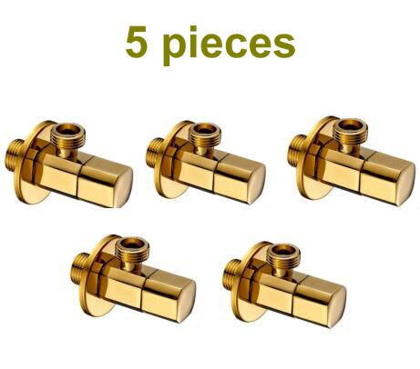 Solid Brass Golden Standard 1/2" Bathroom Acc... – Grandado