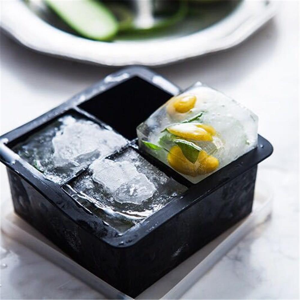 4-zell Silikon Ice Box Mit Deckel Vier-zelle Eis B... – Vicedeal