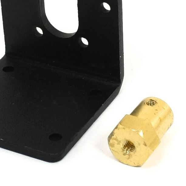 37mm DC Geared Motor Mounting Bracket Holder + 6mm... – Grandado