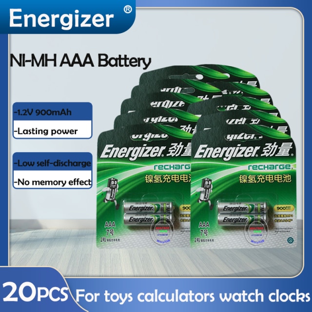 4-20PCS Original Energizer 3A 1.2V 900mAh AAA NI-M... – Grandado