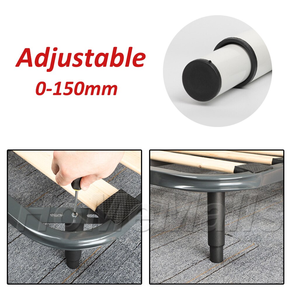 1pc T-type Adjustable Bed Round Tube Frame Bracket... – Grandado