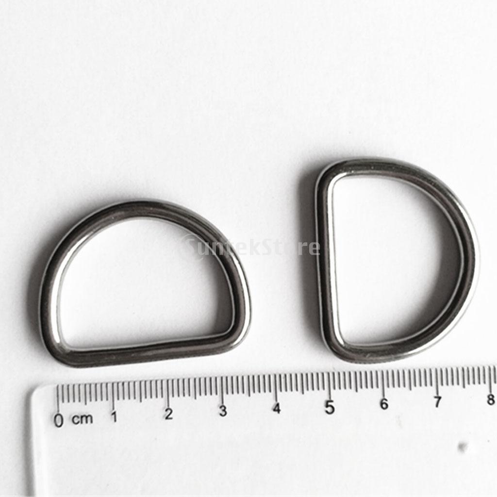 4pcs Diving Scuba D Ring for 30mm Webbing Weight B... – Grandado