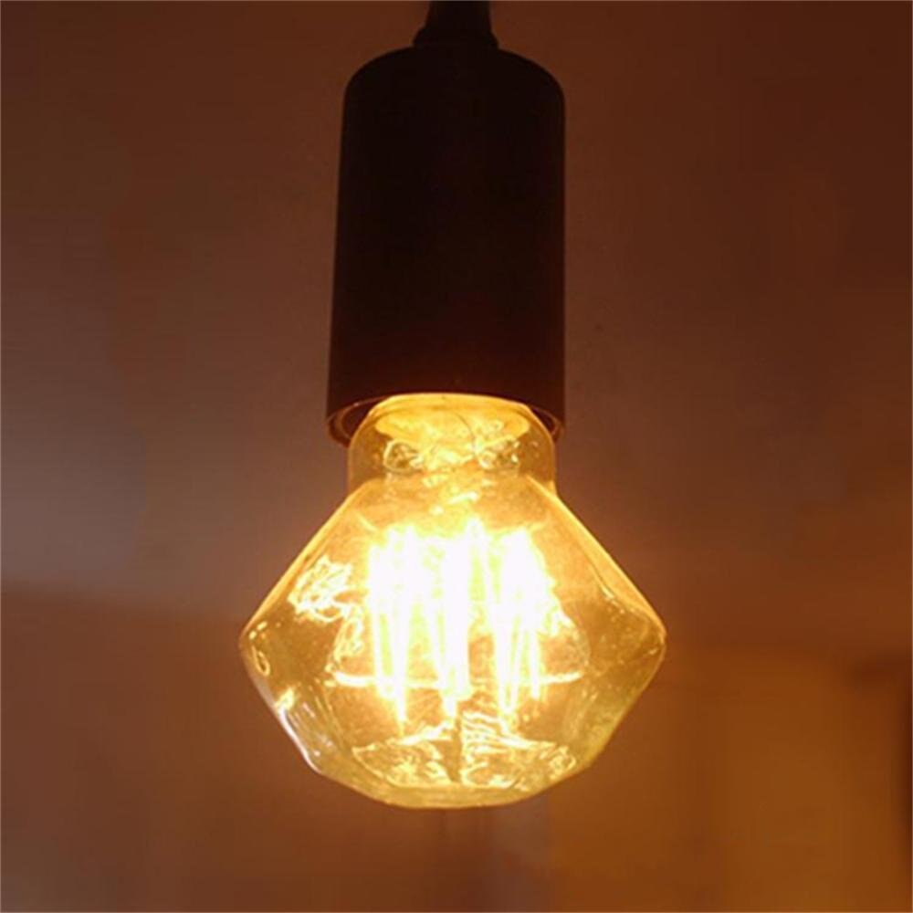 40w E27 220v Vintage Edison Light Bulb Glass Diamo... – Vicedeal