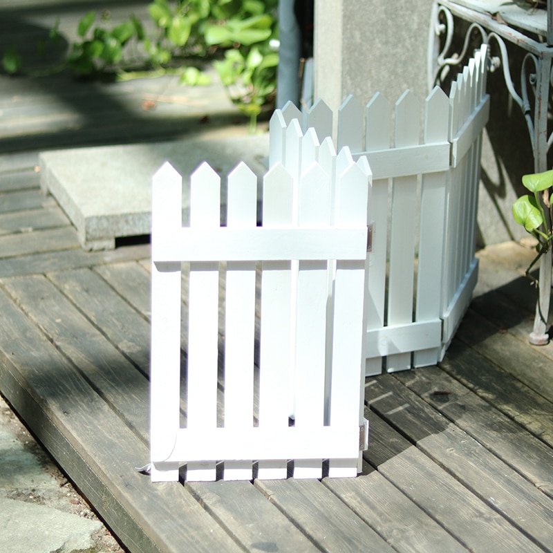 Tuin Witte Hek Decoratie Vouwen Houten Huisdier He... – Vicedeal