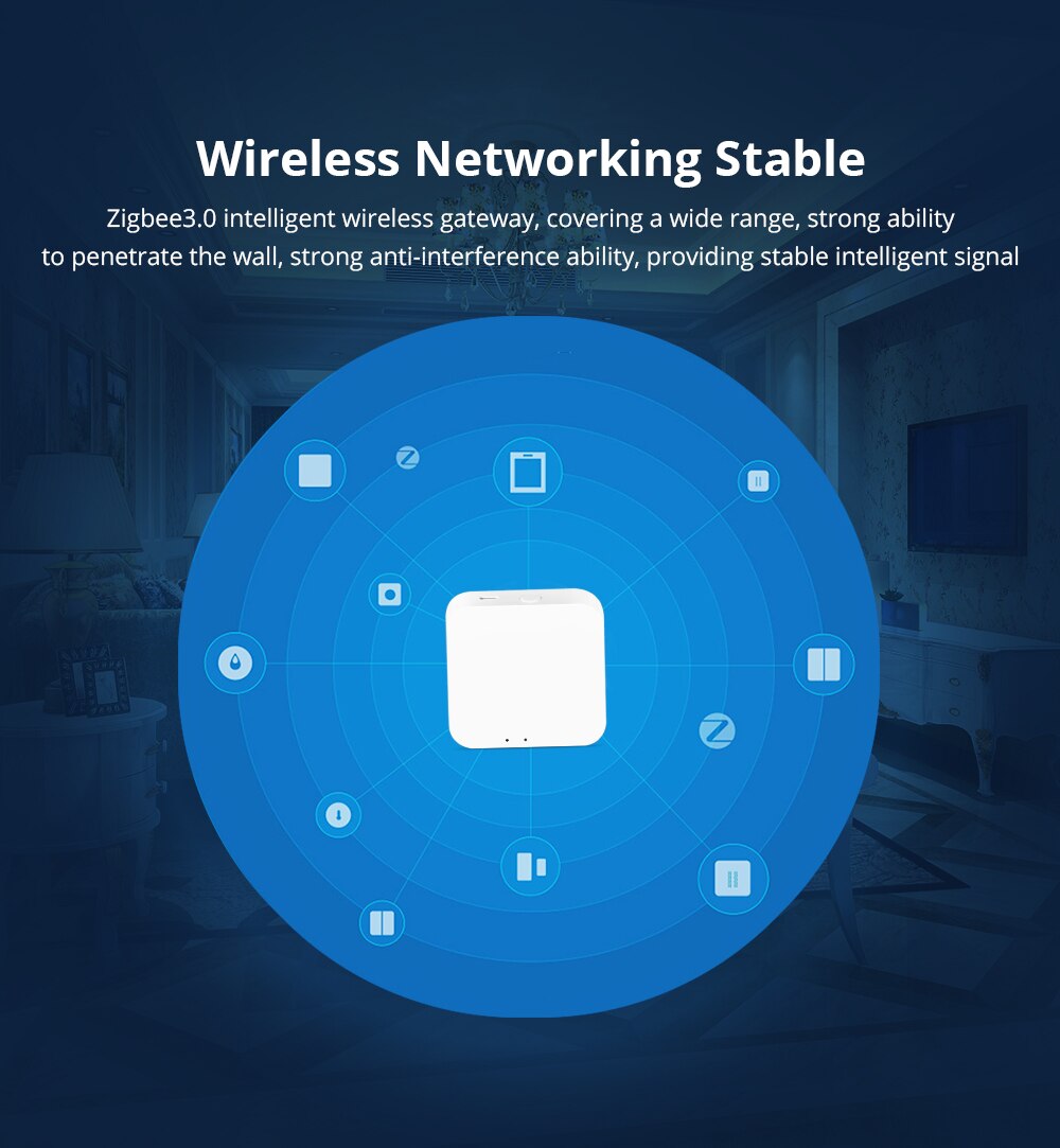 Tuya Wireless Smart Home Gateway 3 0 Wireless Brid Vicedeal