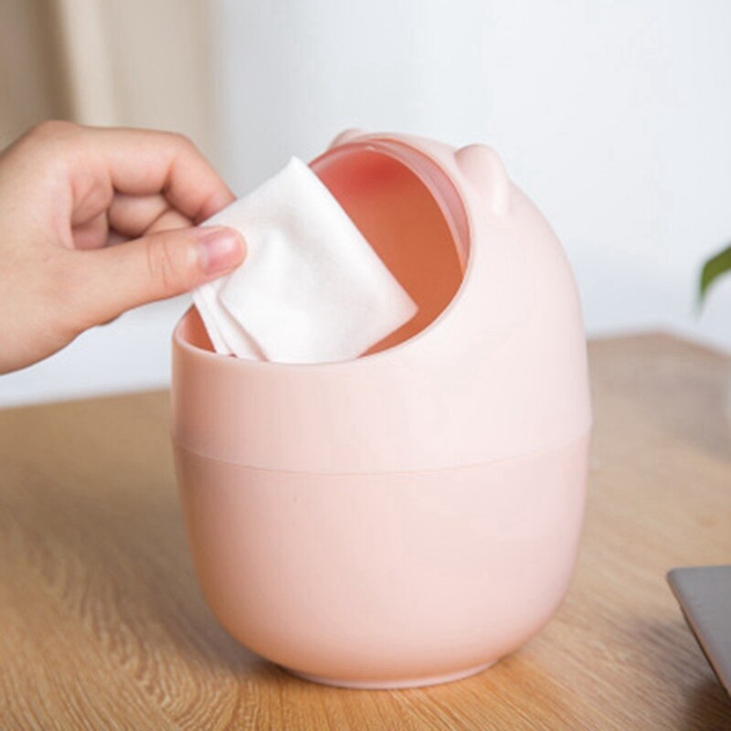 Mini Waste Bin Desktop Garbage Basket Cleaning Bar... – Grandado