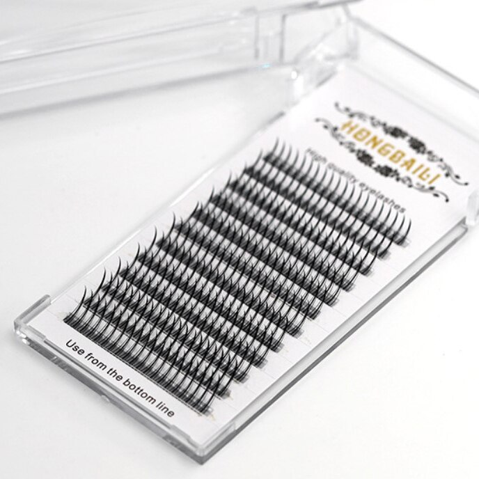 HONGBAILI Eyelash Extensions C Curl Mix Tray 8-12m... – Vicedeal