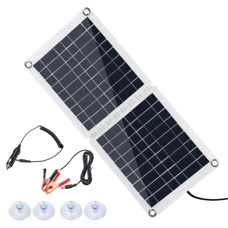 Waterproof 60W 18/12/5V Solar Panel Dual USB Contr... – Grandado