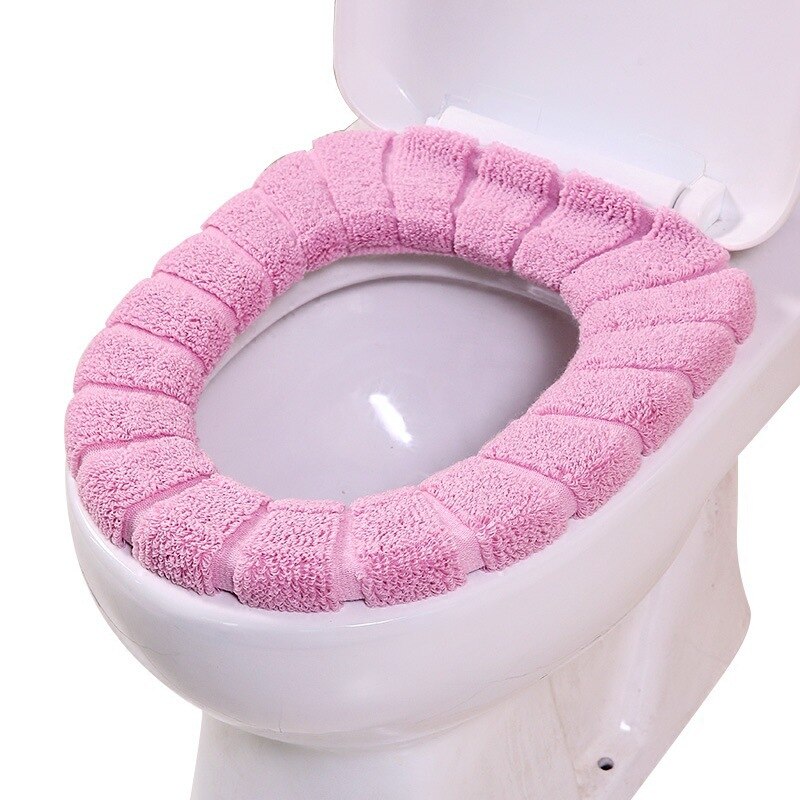 Toilet Pad Pumpkin Shaped Knitted Toilet Pad Toile... – Vicedeal