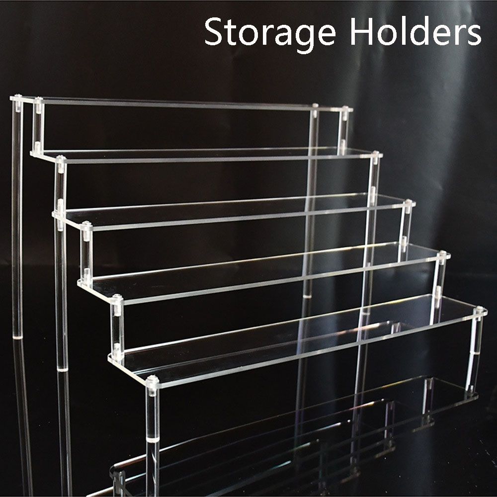 Acrylic Display Stand Pottery Storage Rack Doll Cl... – Grandado