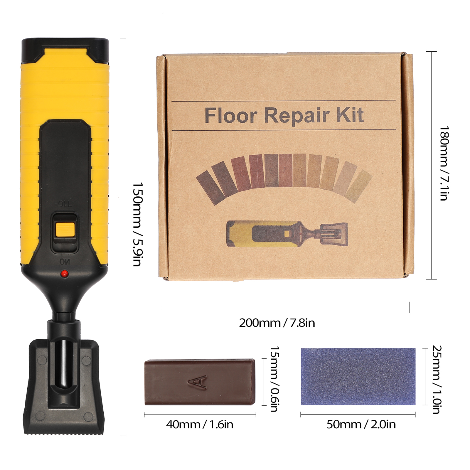 Laminaat Repareren Kit Vloer Reparaties Kit Diy Ho... – Grandado