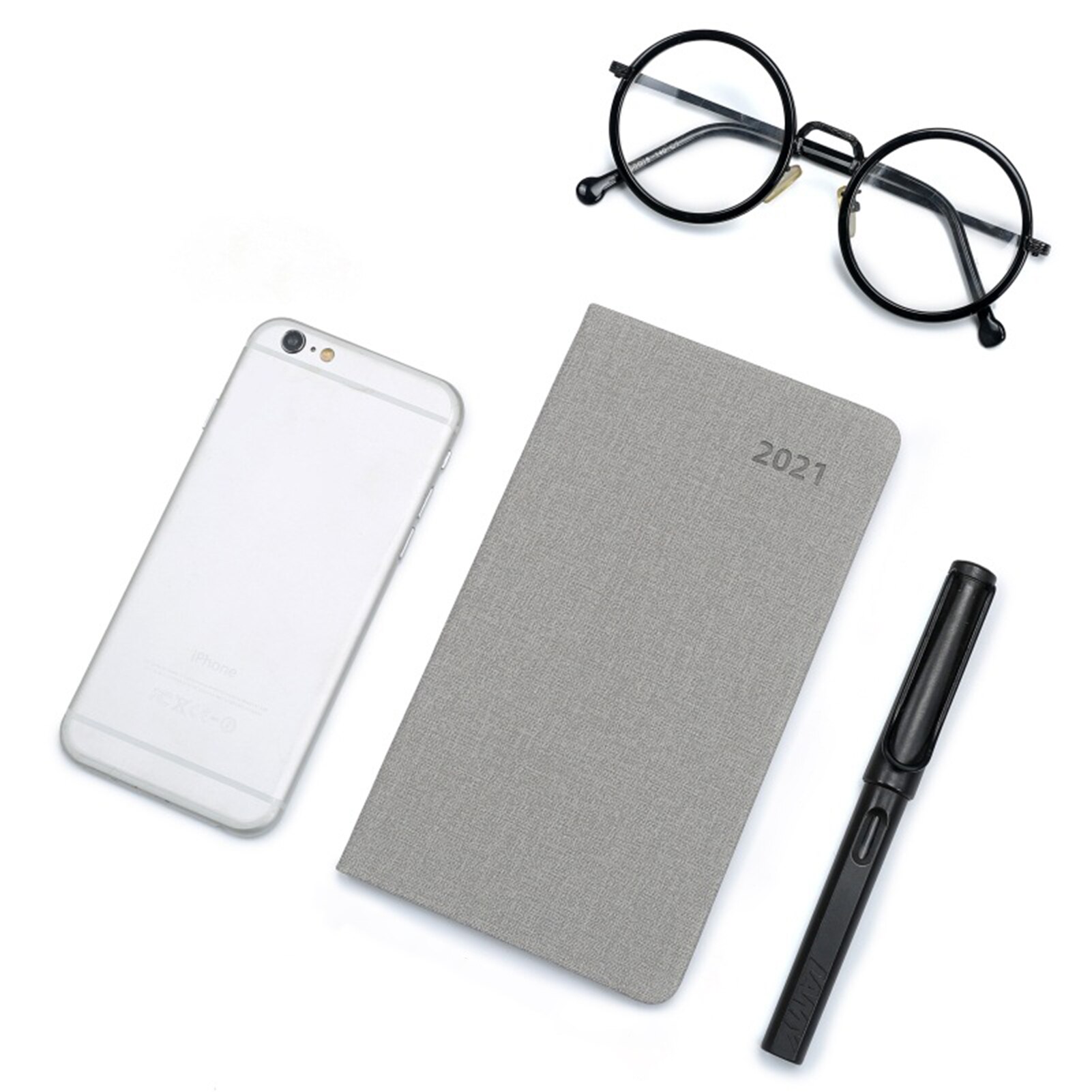 Faux Leather Thick Journal Notebook Daily Business... – Vicedeal