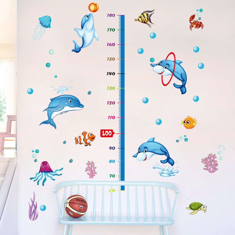 Underwater starfish wall sticker for living rooms ... – Grandado