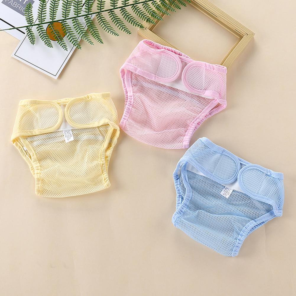 Summer Unisex Solid Color Baby Diapers Breathable ... – Grandado
