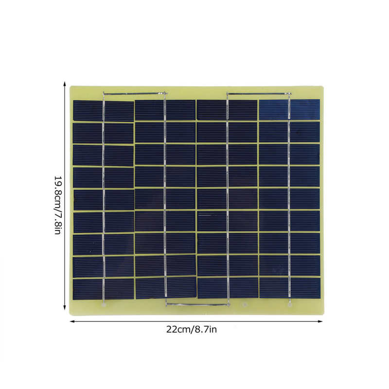 6W 18V Polycrystalline Silicon Solar Panel Battery... – Vicedeal