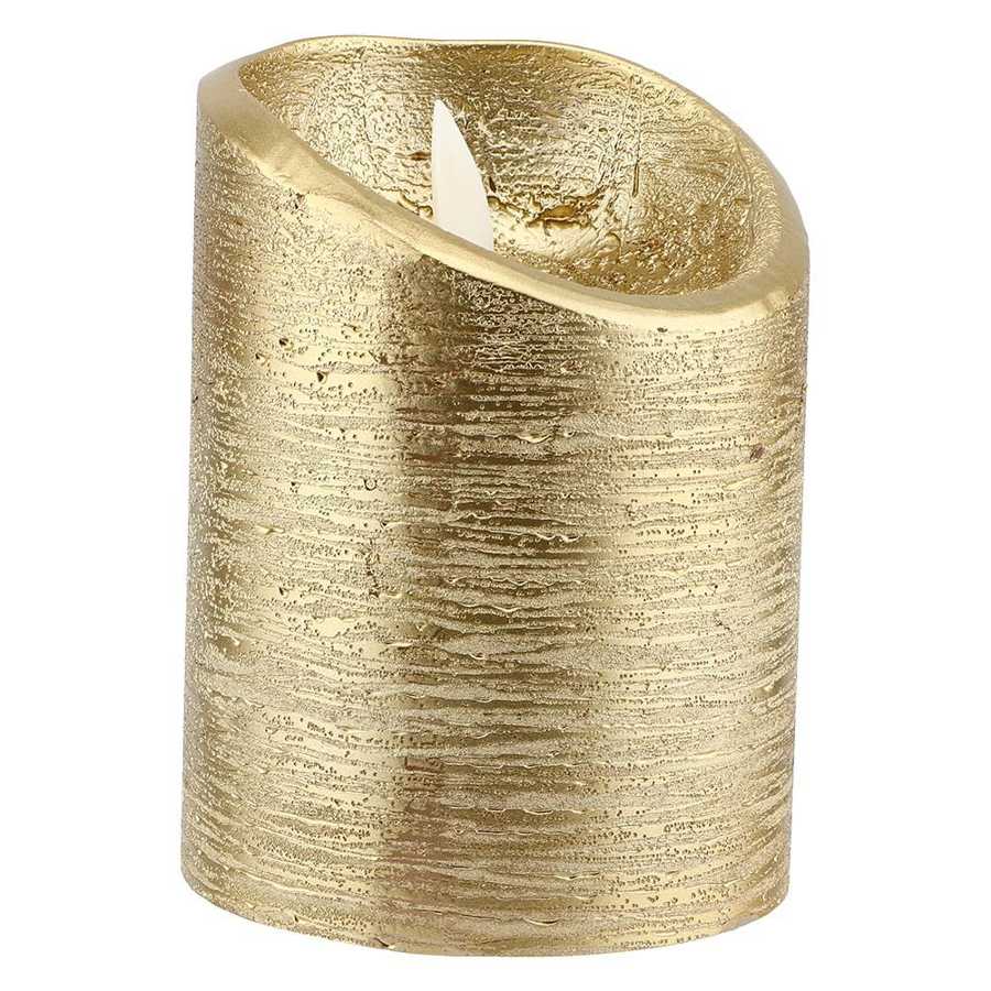 Led Flame-Less Candles Battery Powered Gold Swingi... – Grandado