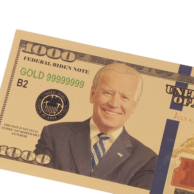 Biden America Presidential Election Gold Plated Co... – Grandado
