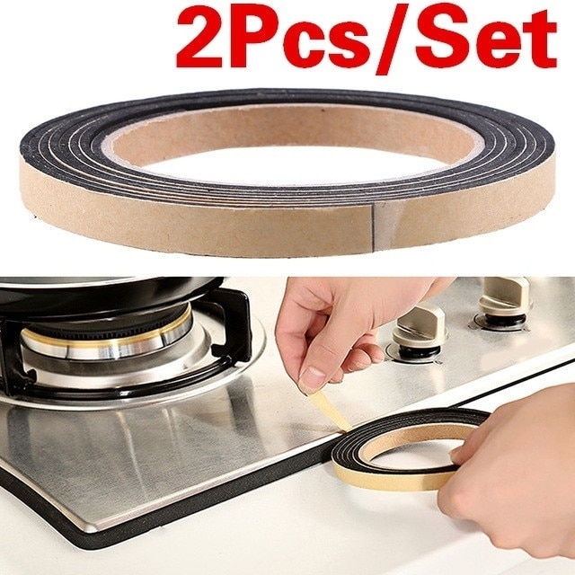 2 Pcs Self-adhesive Seal Strip Kitchen Door Window... – Grandado