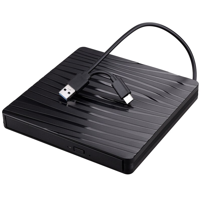 2-In-1 Type-C USB 3.0 External CD DVD Drive High-S... – Grandado