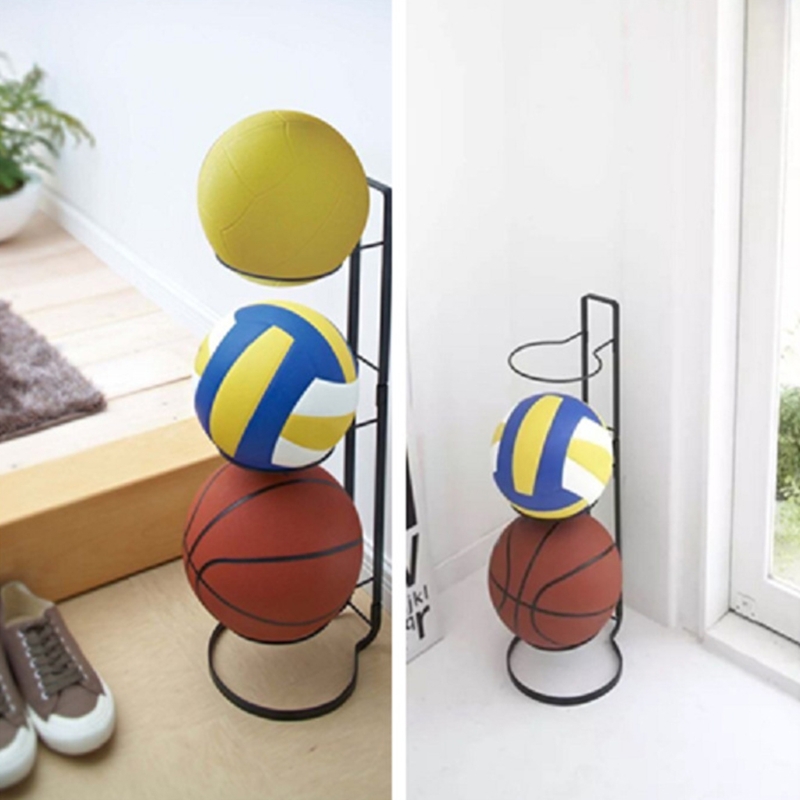 Beweegbare Bal Opslag Rack Basketbal Stand Display... – Grandado