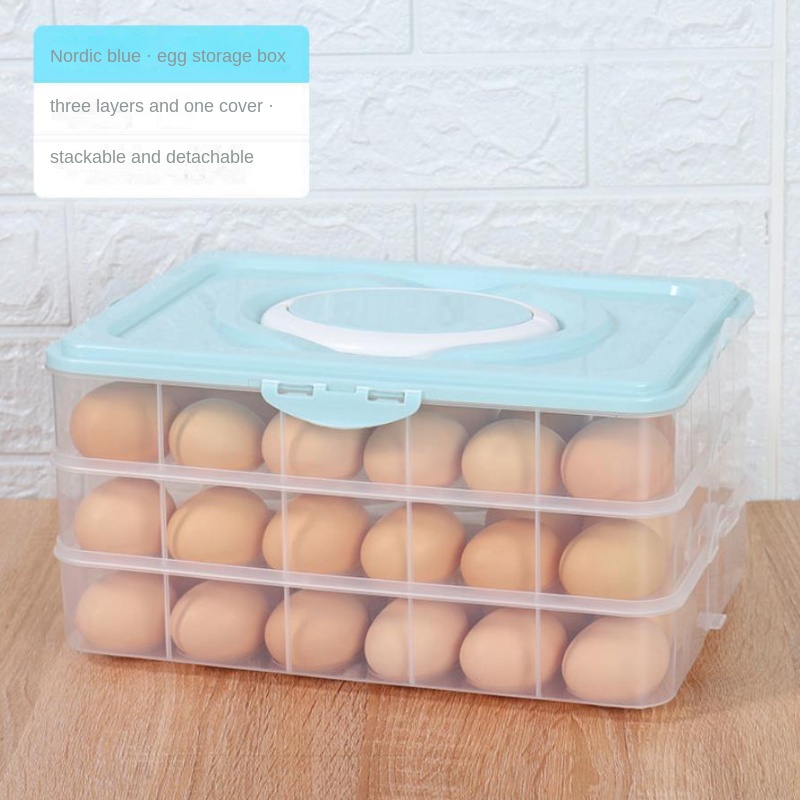 Fresh-keeping Box Transparent Multi-layer Lid Stor... – Grandado