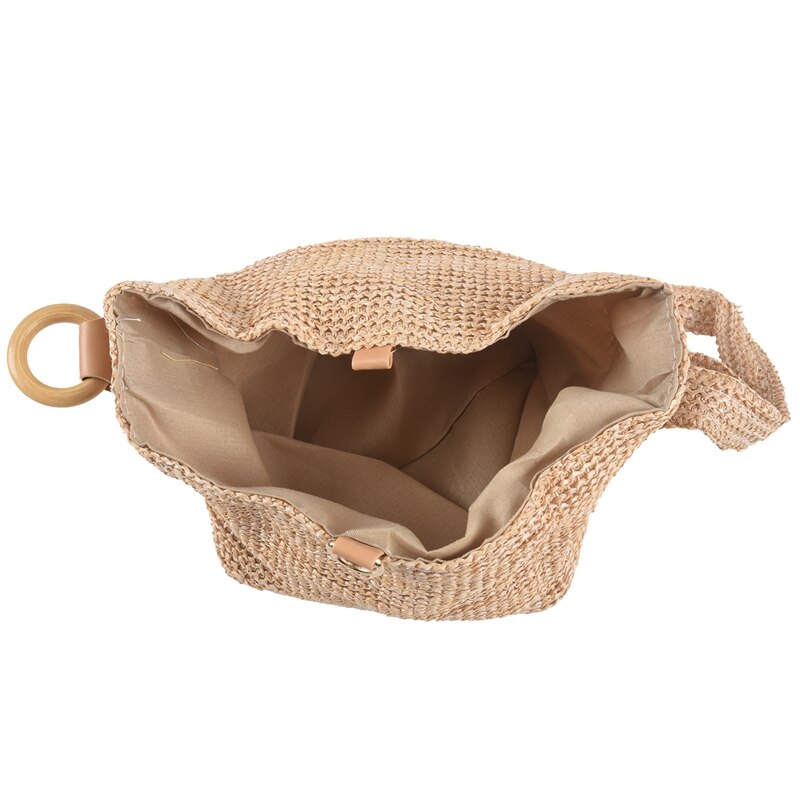Summer Women Handbag Straw Bags Ladies Beach Straw... – Grandado