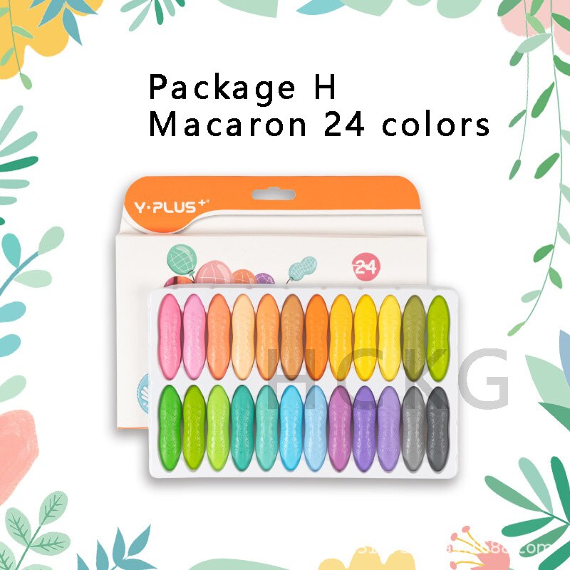 HCKG Macaron Peanut Crayons Markers Not Dirty Hand... – Grandado