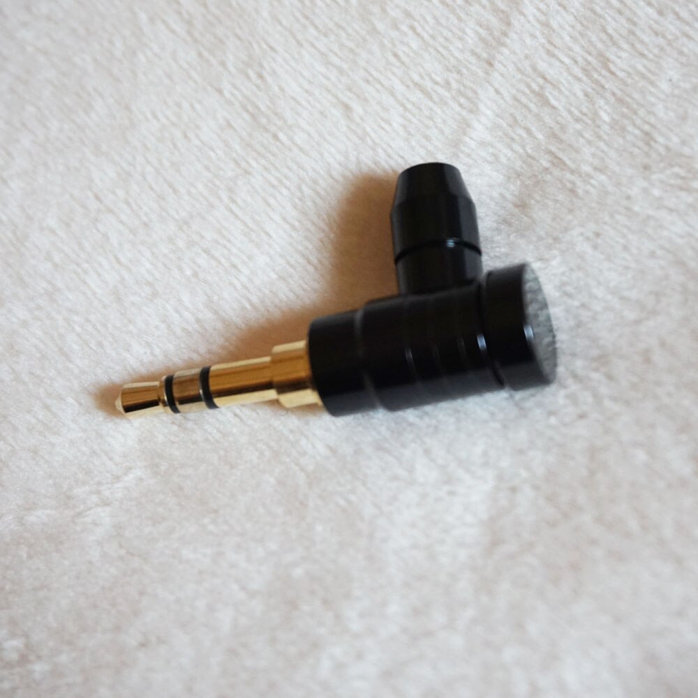 90 Degree Jack 3.5mm stereo headset plug 3 pole 3.... – Grandado
