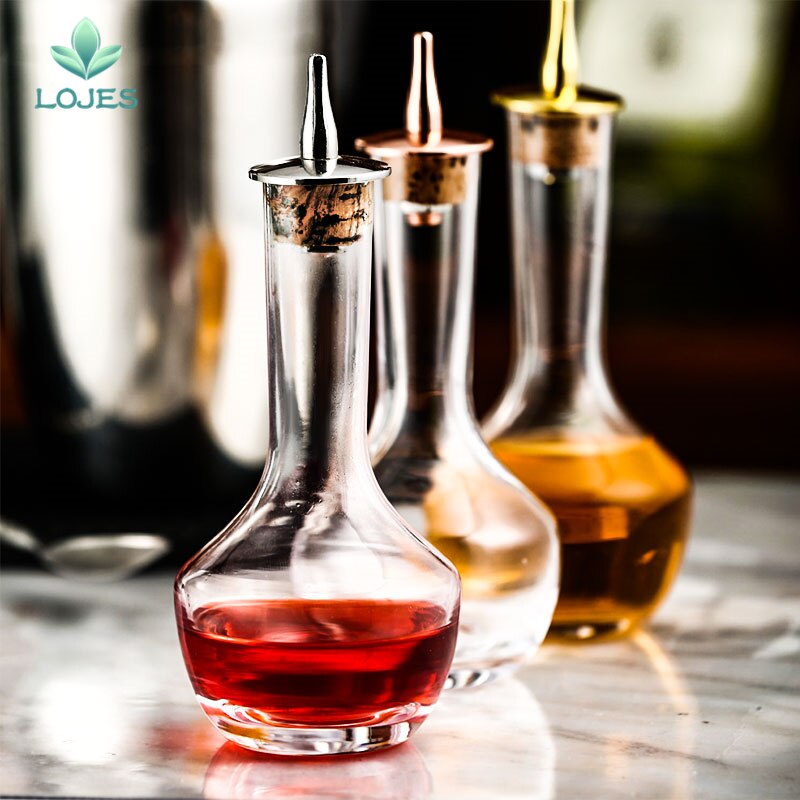 Bitters flaska 90ml glasflaska cocktail dash flask... – Grandado