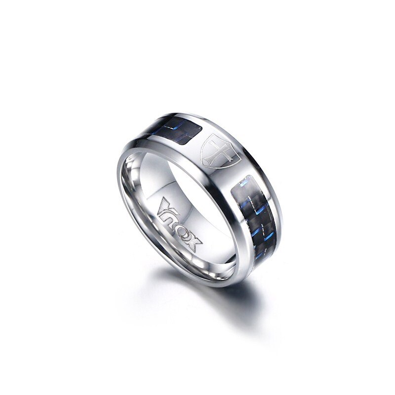 Vnox Men's Cross Ring Stainless Steel Men Jewe... – Grandado