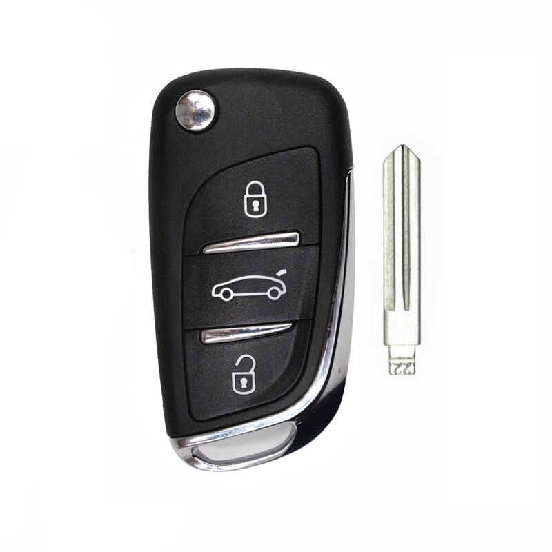 Keyecu Upgraded Flip Car Remote Key 433MHz PCF7946... – Grandado