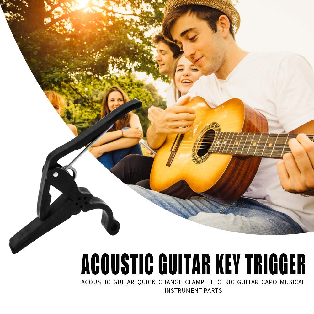 Metal Guitar Capo Acoustic Guitar Key Trigger Ukul... – Grandado
