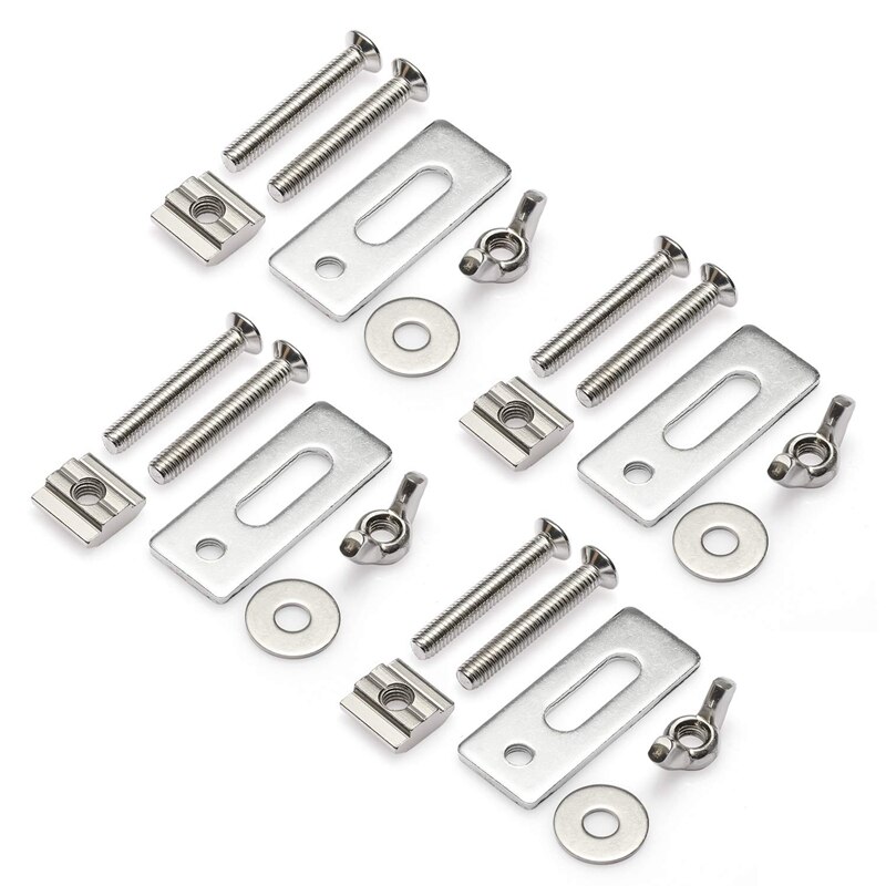4 Stuks T-Track Mini Houd Klem Kit Met Iron Machin... – Vicedeal