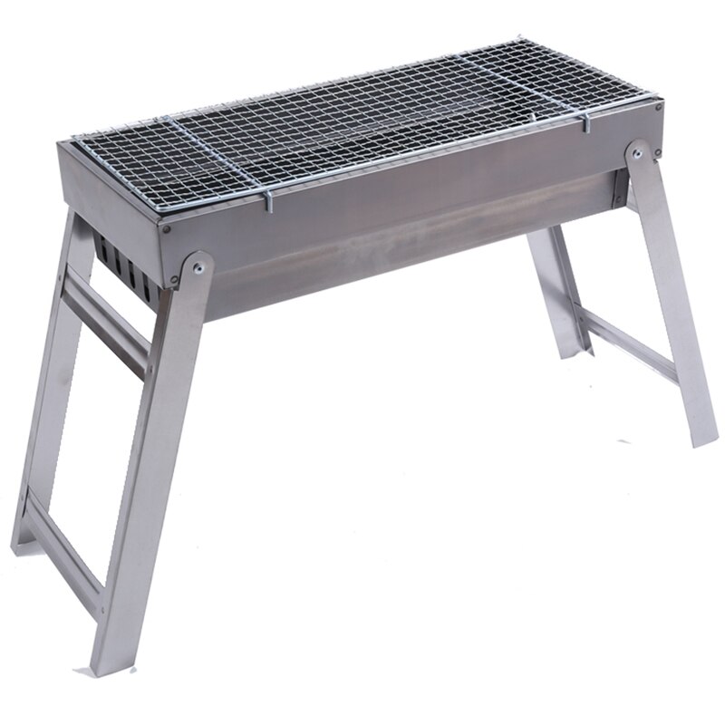 Camping outdoor folding portable stainless steel b... – Vicedeal