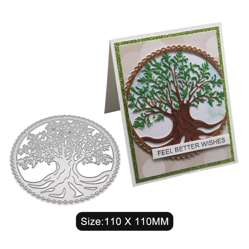 Tree of Life Metal Cutting Dies Stencil Scrapbooki... – Grandado