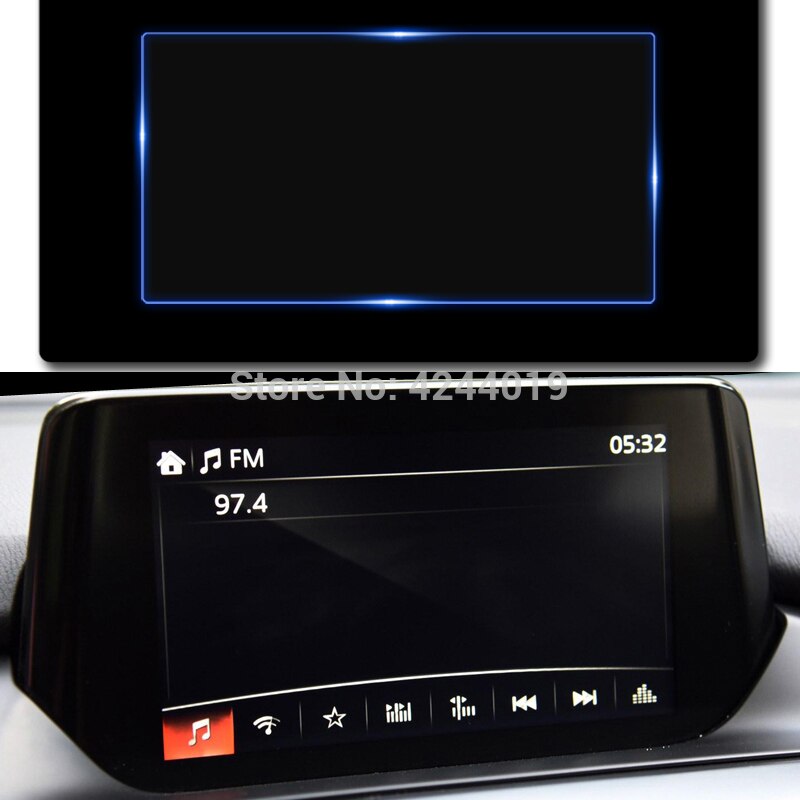 H9 Anti-Fingerprint GPS Navigation Screen Protecto... – Vicedeal