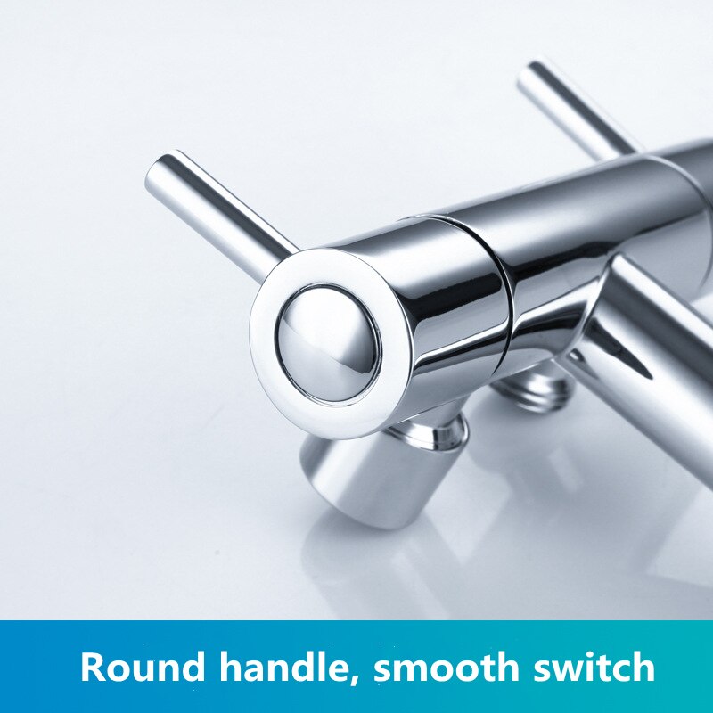 Brass dual purpose one in two out Chrome Bibcock S... – Grandado