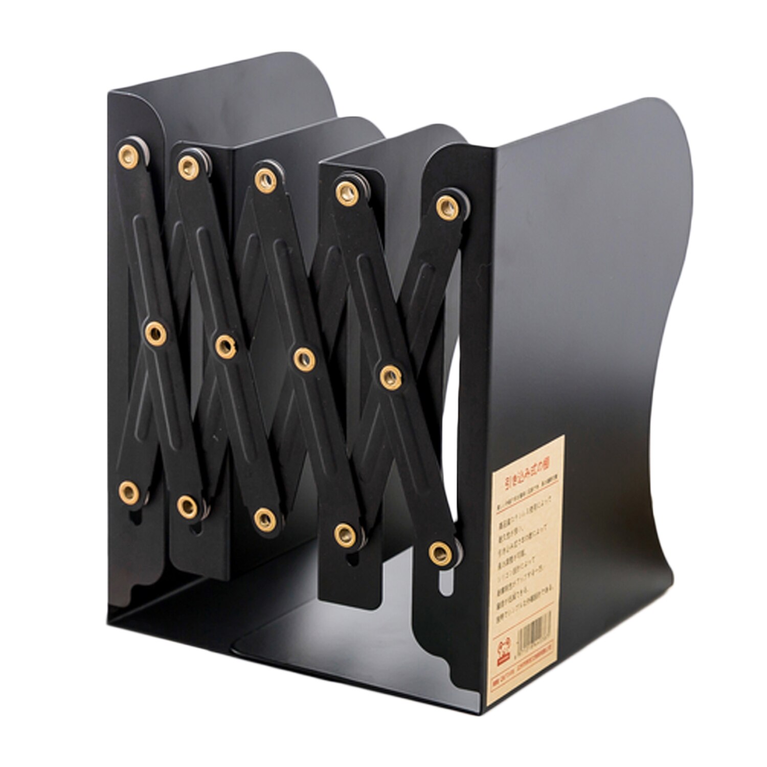 1 Pcs Metal Adjustable Bookshelf Bookends Iron Hol... – Vicedeal