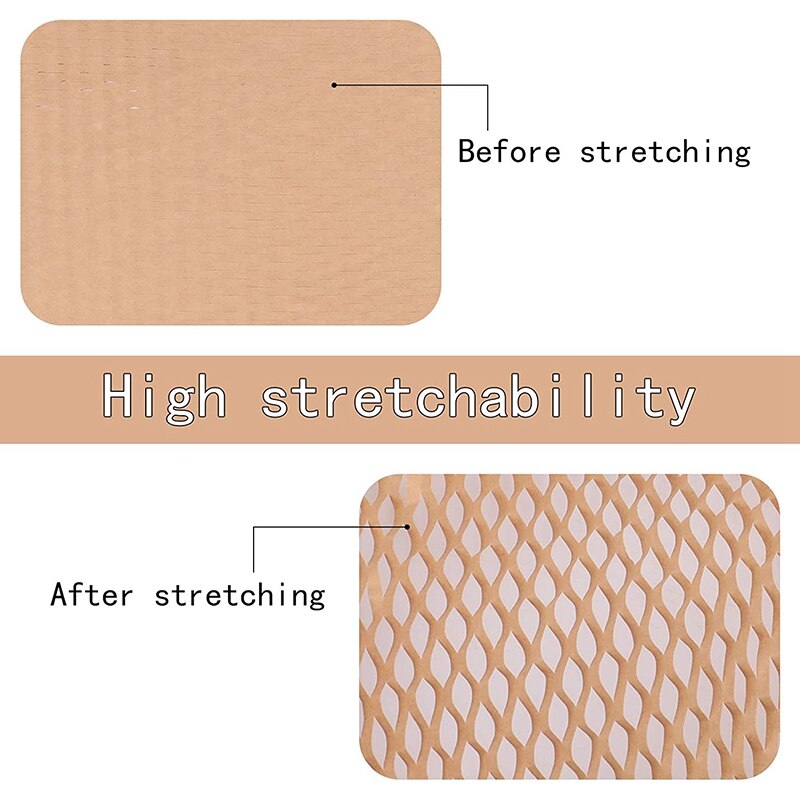 Recycled Packing Paper 11.8Inch x 164FT Eco Honeyc... – Grandado