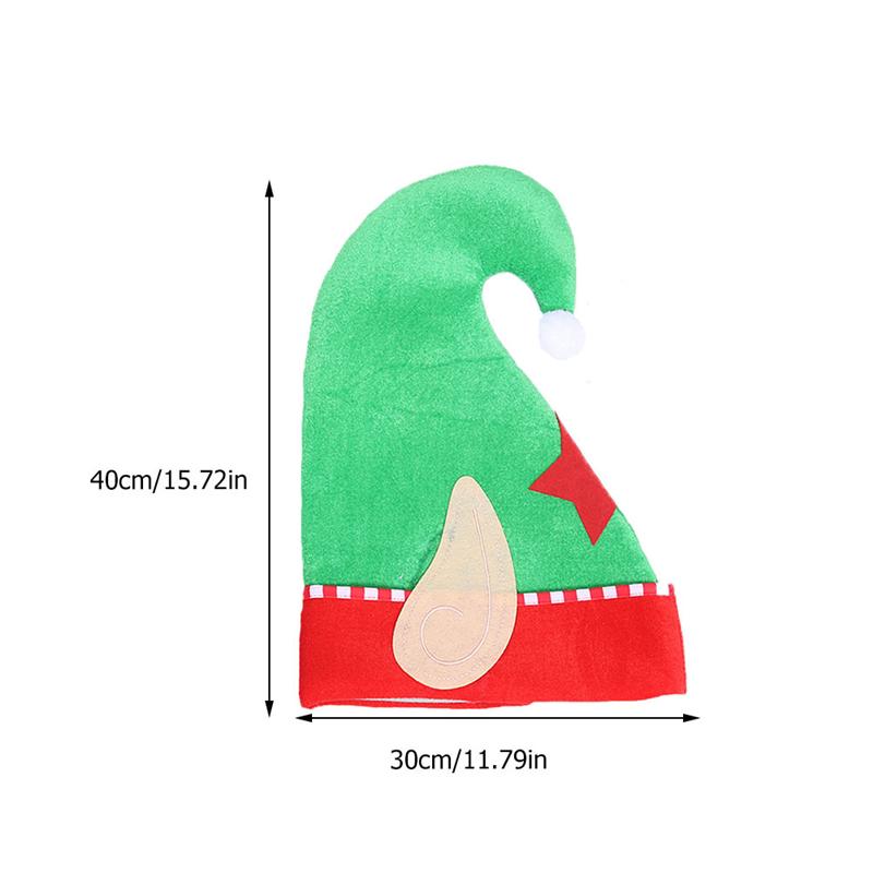 1pc Xmas Elf Hat Party Hat Festival Cap Decorative... – Grandado