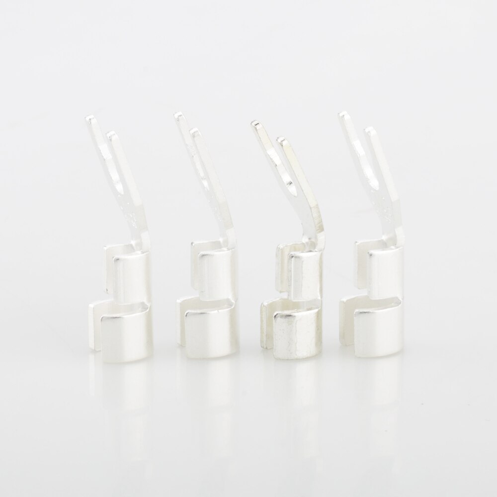 Silver Plated Spade Plug Speaker Cable Spade Plug ... – Grandado