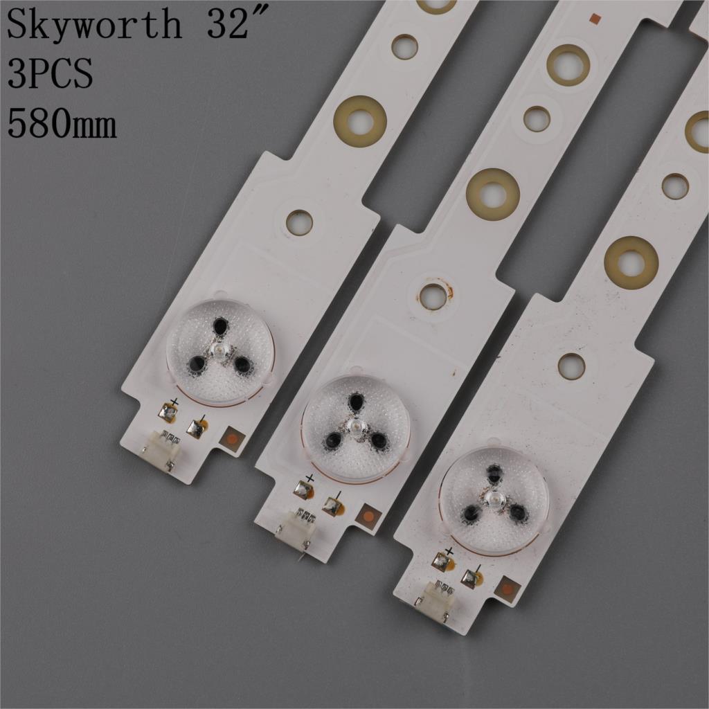 3pcs LED Strips Backlight Lamps SW 32 3228 07 Rev1... – Vicedeal