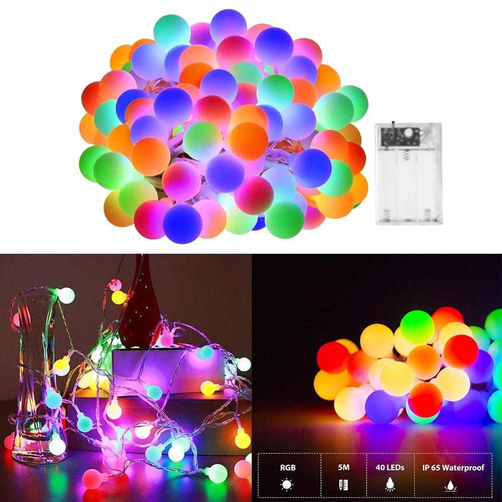 LED Ball Chain Light Waterproof Fairy Lamp Outdoor... – Vicedeal
