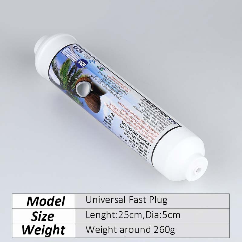 10 Inch Universal C.C.K. T33 Coconut GAC Post Carb... – Grandado