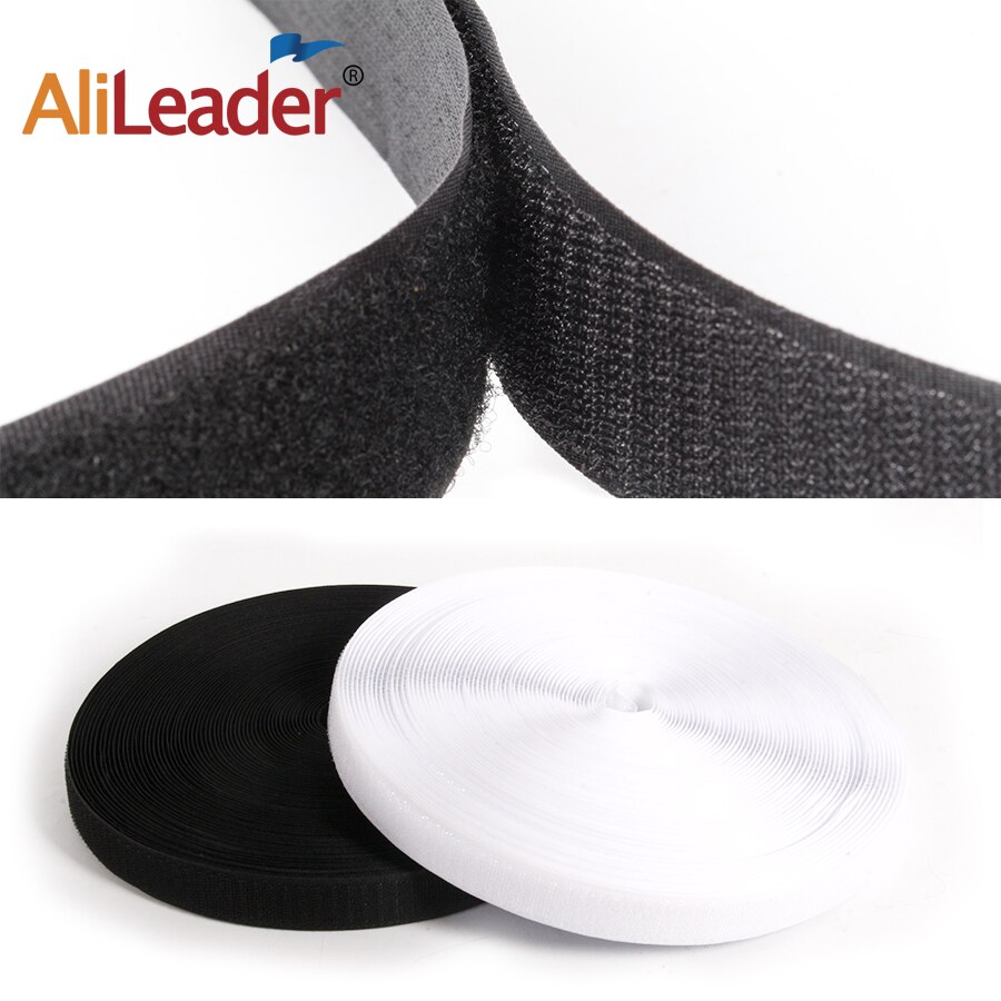 25 måler sterk sy på selvklebende krok og løkkebån... – Grandado