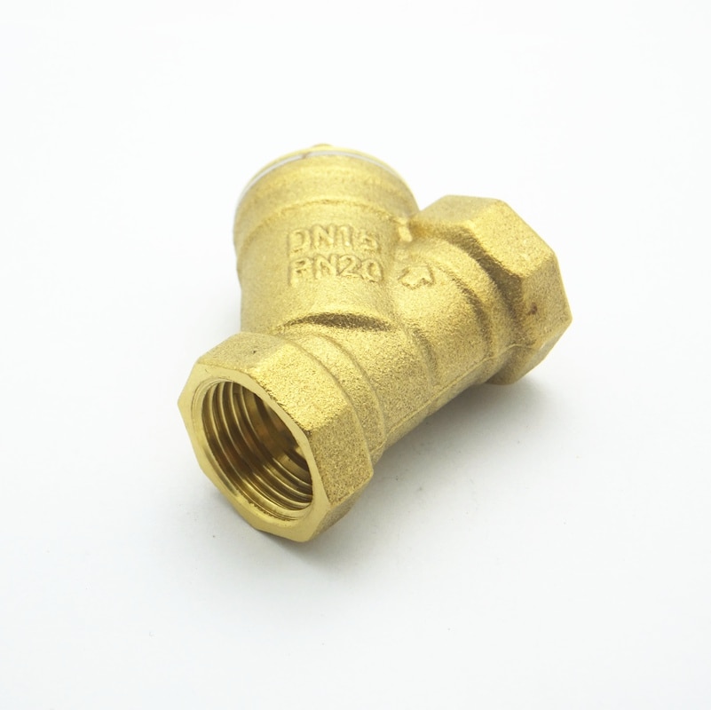 1/2" BSP Female Thread Brass Inline Y Filter Strai... – Grandado